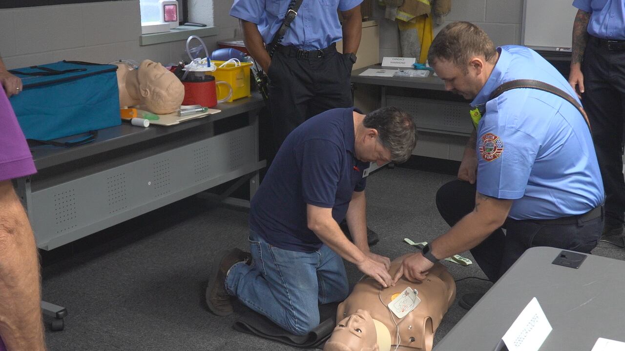 Lawton Fire Department provides hands-on CPR training to citizens academy