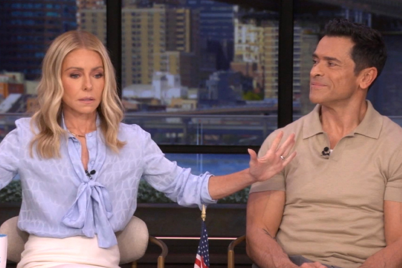 Kelly Ripa recalls the scary experience of accidentally locking her dog ...