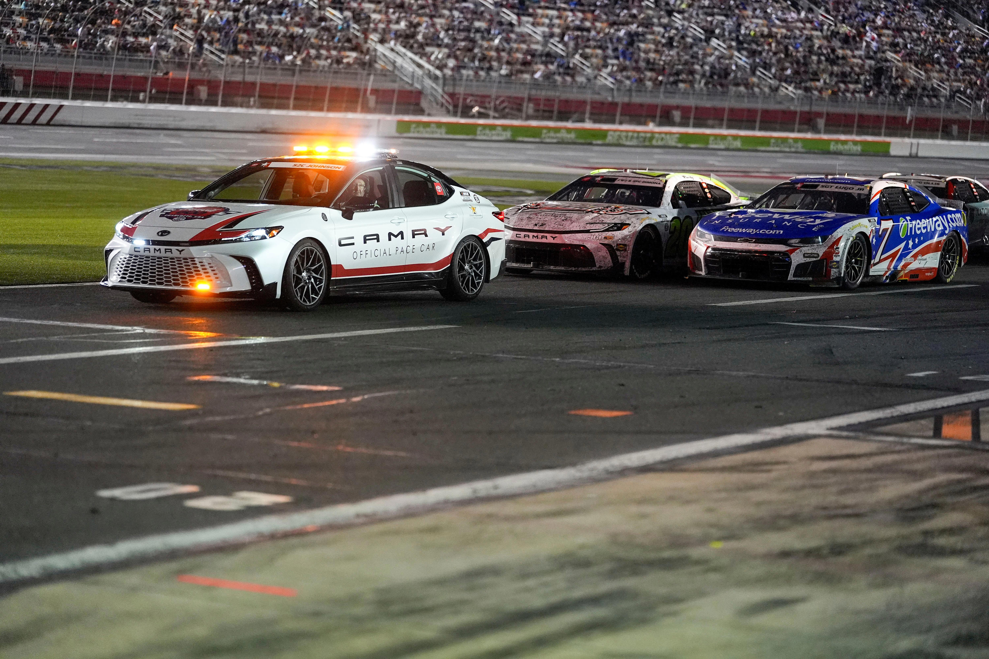 Daniel Suarez wins rain-shortened 2026 Coca-Cola 600, full results