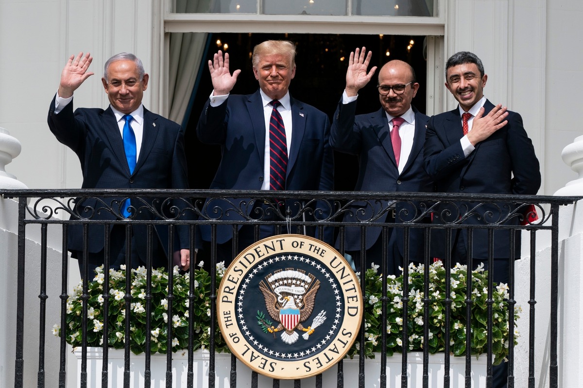 What are the Abraham Accords, now part of Trump's peace plans?