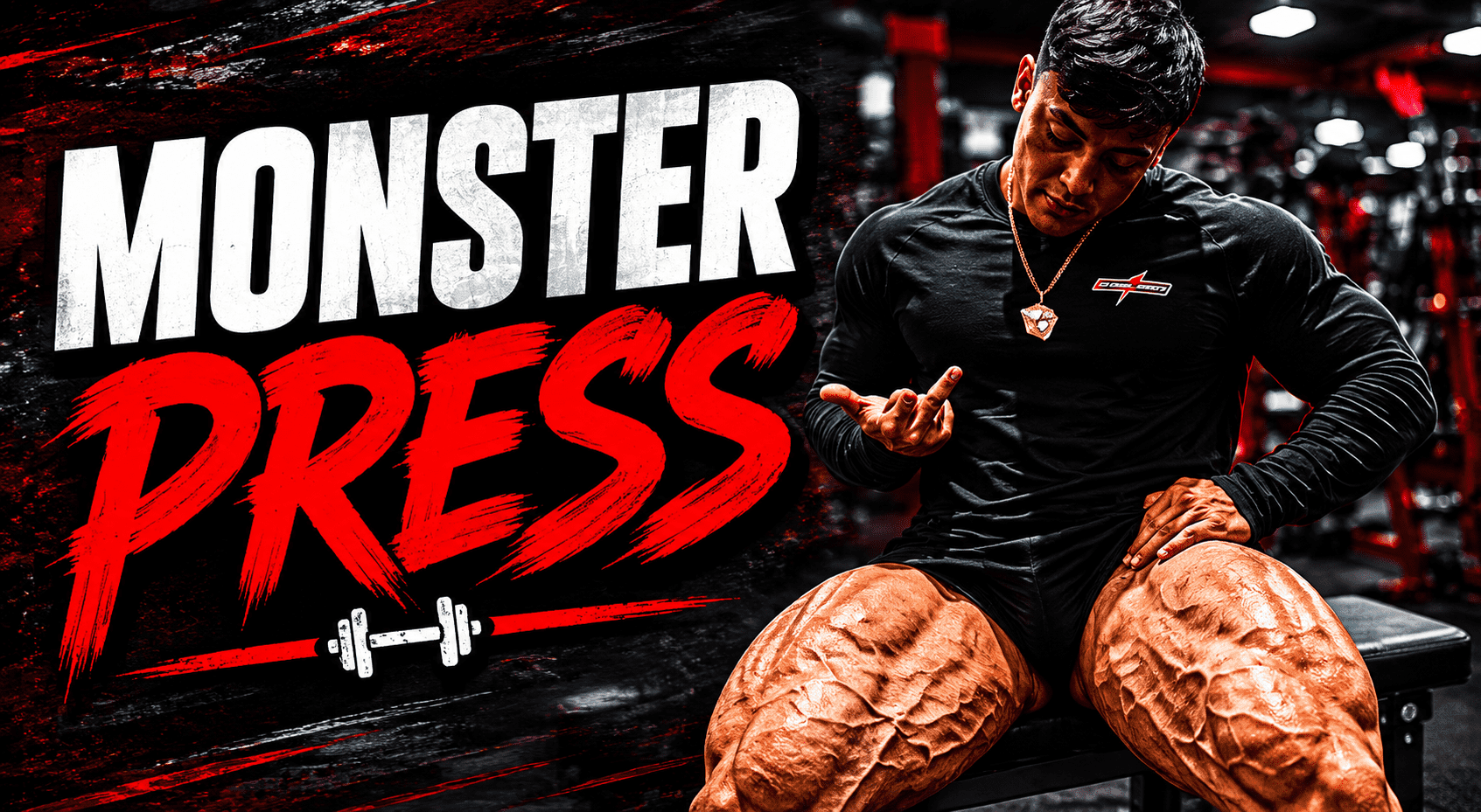 Gabriel Ganley’s 520KG leg press looked unreal after rebound