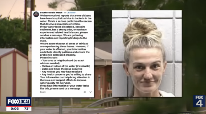 Texas 'God grandma' arrested after Facebook post about brown water ...