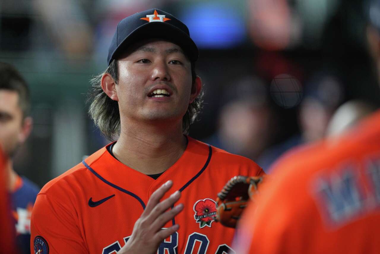 How a first-inning visit from Astros' coach Josh Miller calmed Tatsuya ...