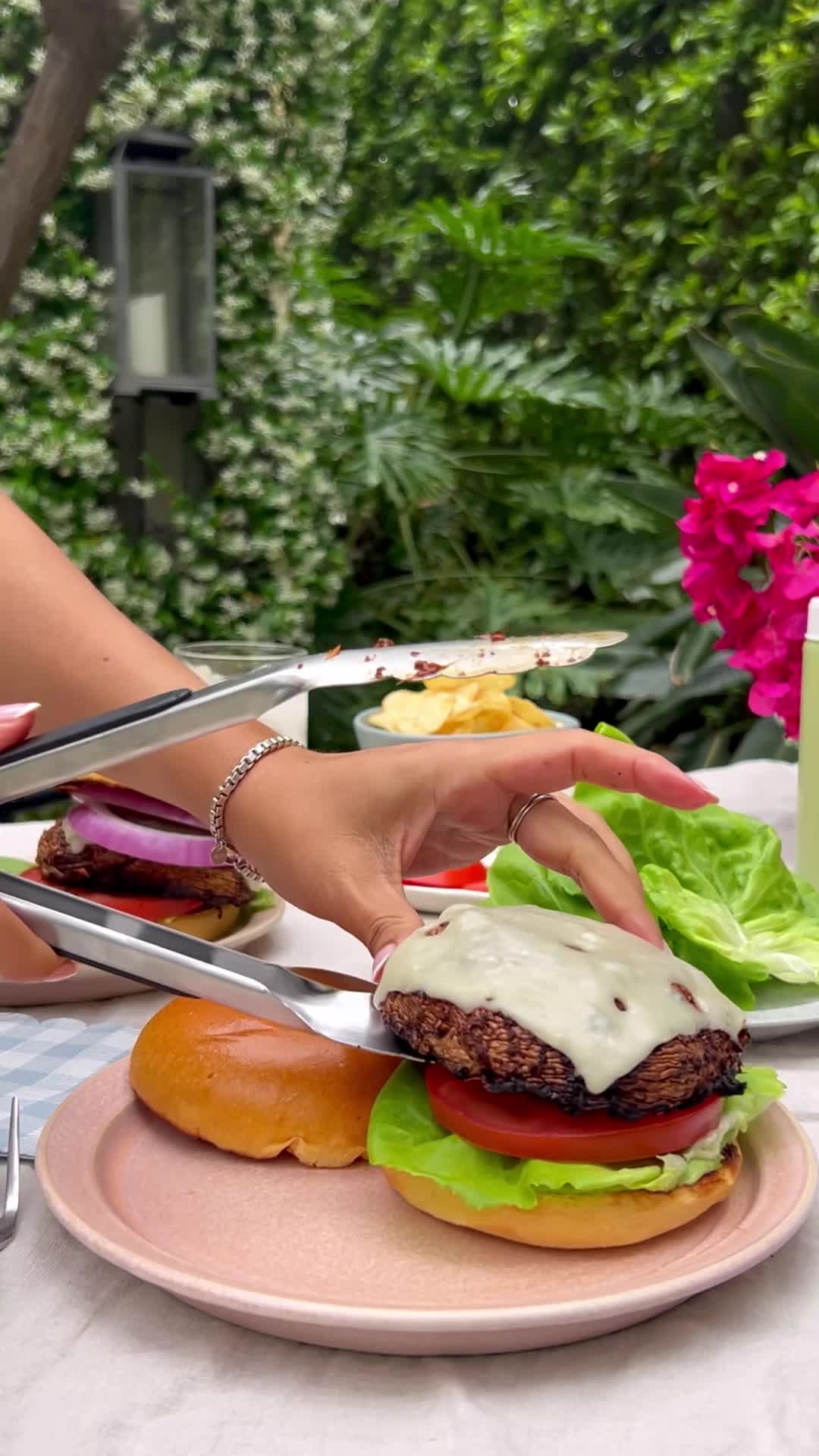 Portobello mushroom burgers recipe