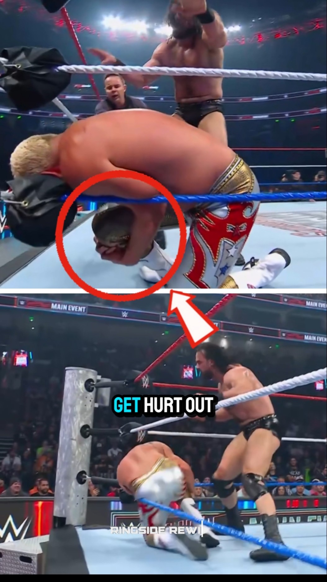 Did Cody actually get hurt out there?