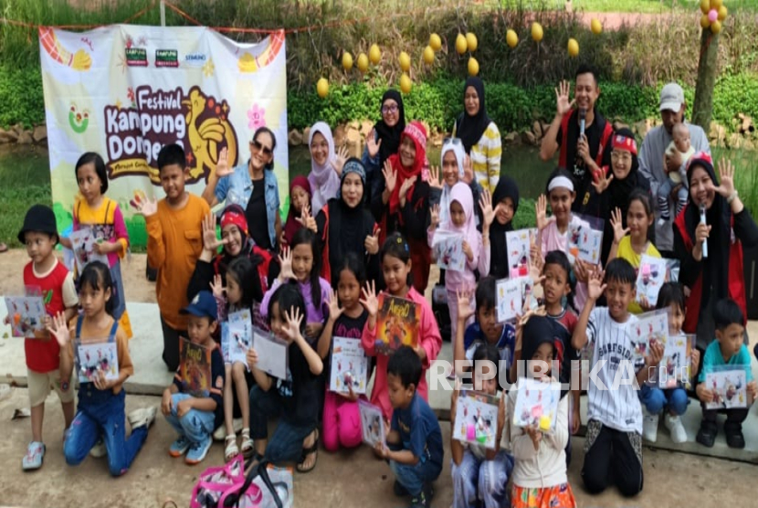 Festival Kampung Dongeng Jaksel semarakkan Taman Bendera Pusaka