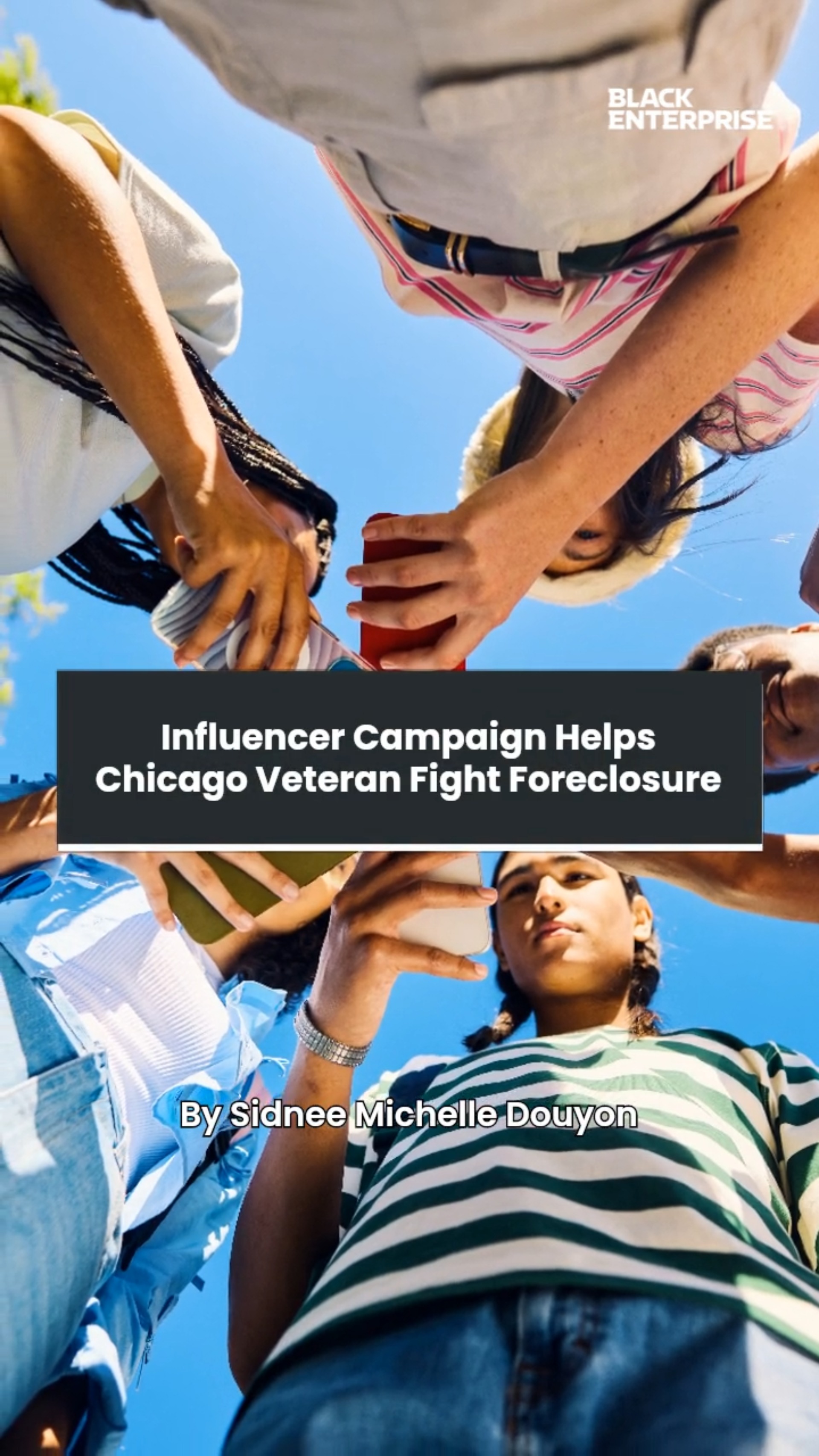 Influencer campaign helps Chicago veteran fight foreclosure