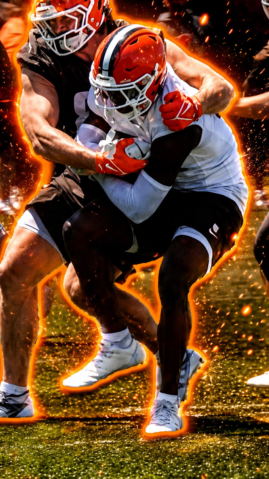 House call! Cleveland Browns secondary is already locked in!