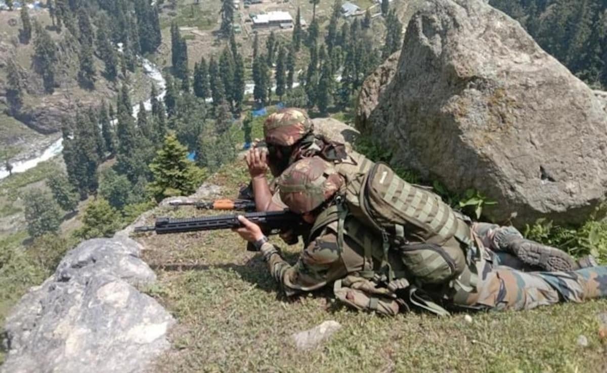 56 hours, drones, helicopters: Hunt on for 3 Pak terrorists in J&K's ...