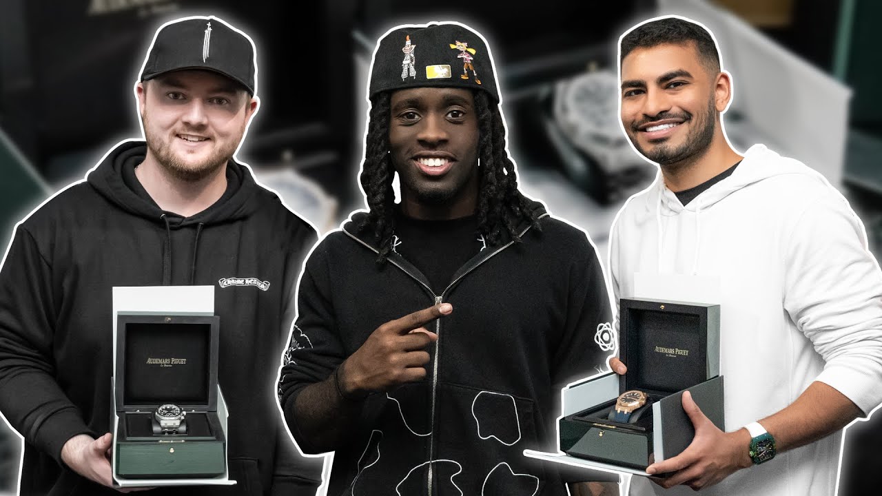 Kai Cenat buys Adin Ross 2 AP watches