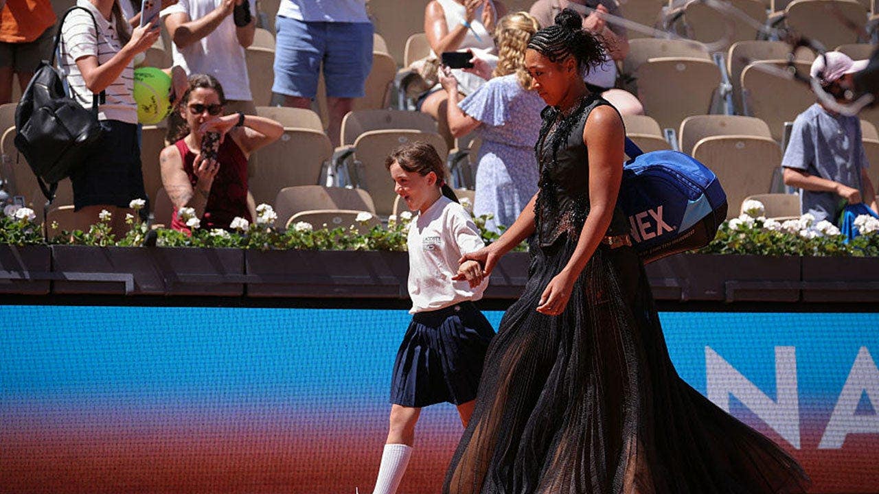 Naomi Osaka's all-black French Open outfit rivals her jellyfish ...