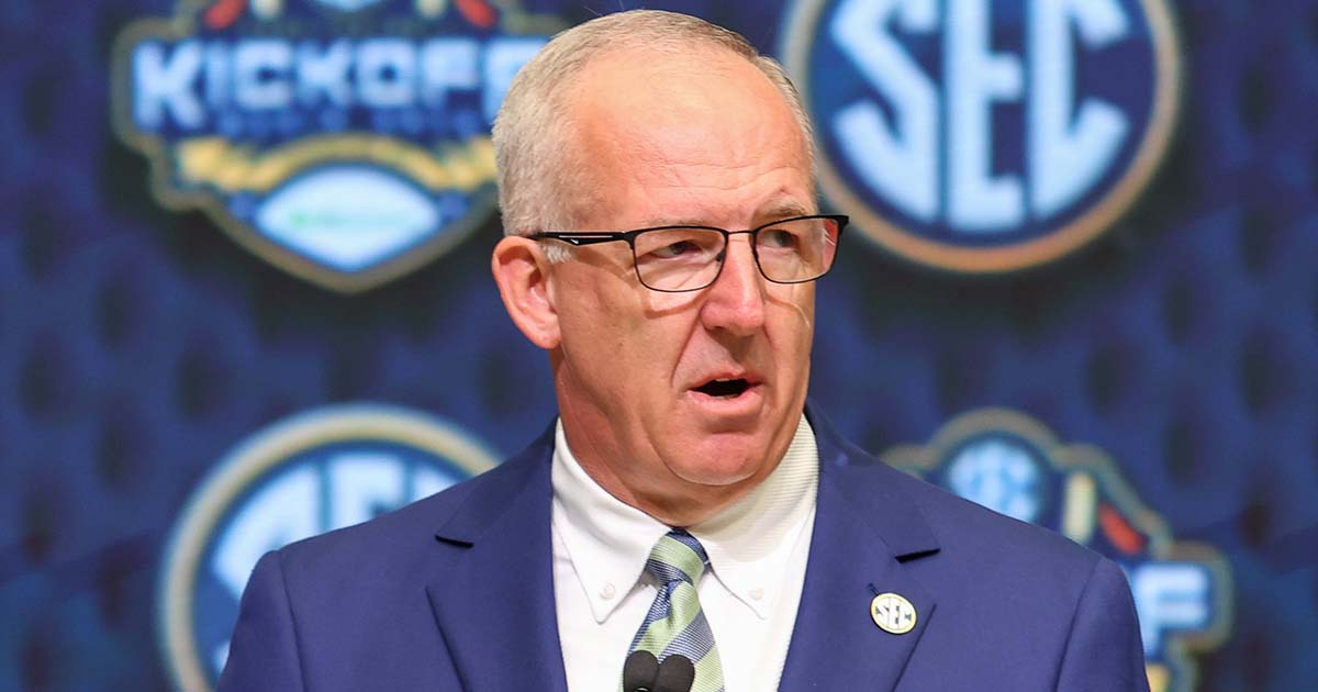 Greg Sankey pumps brakes on CFP expansion