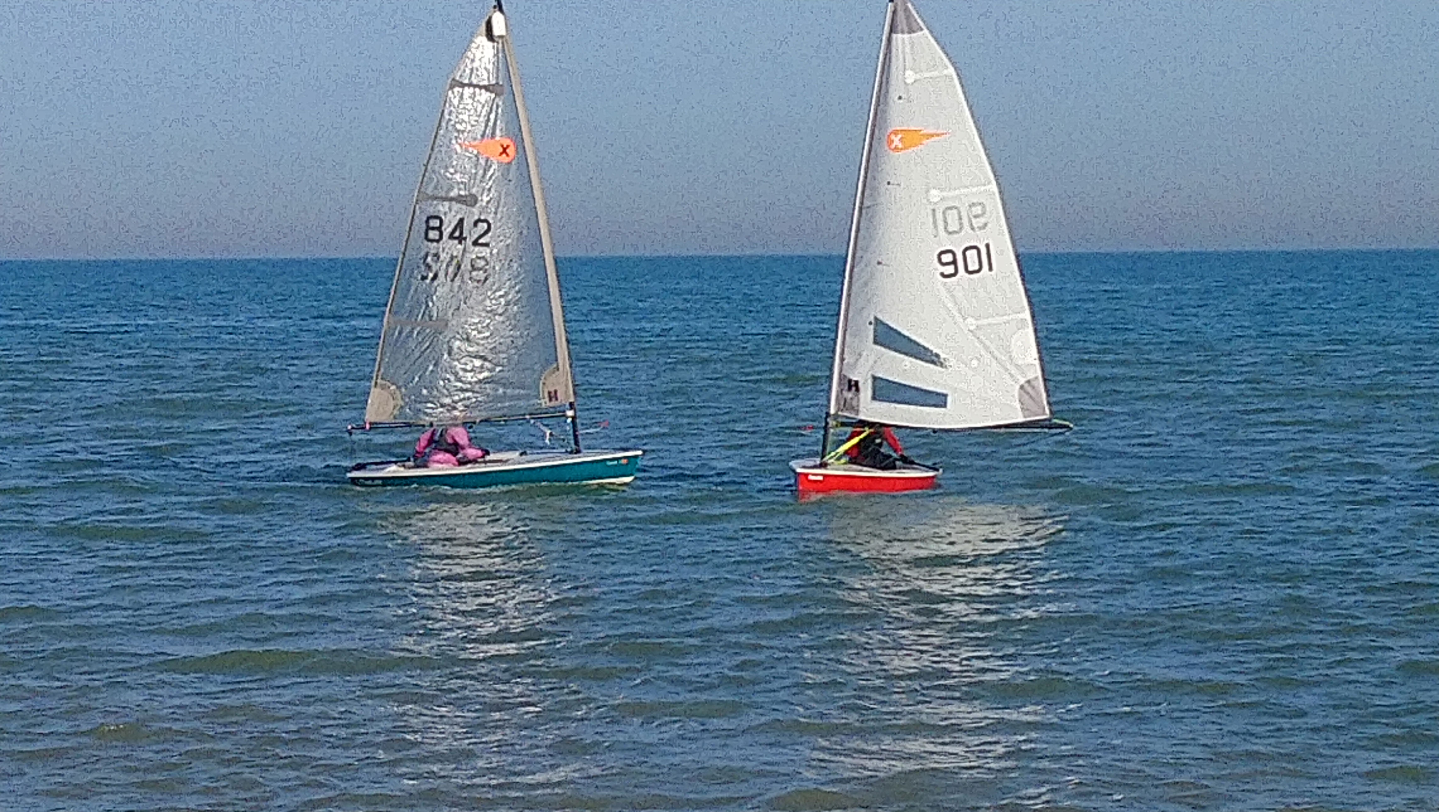 Scorching sailing in Bexhill-on-Sea