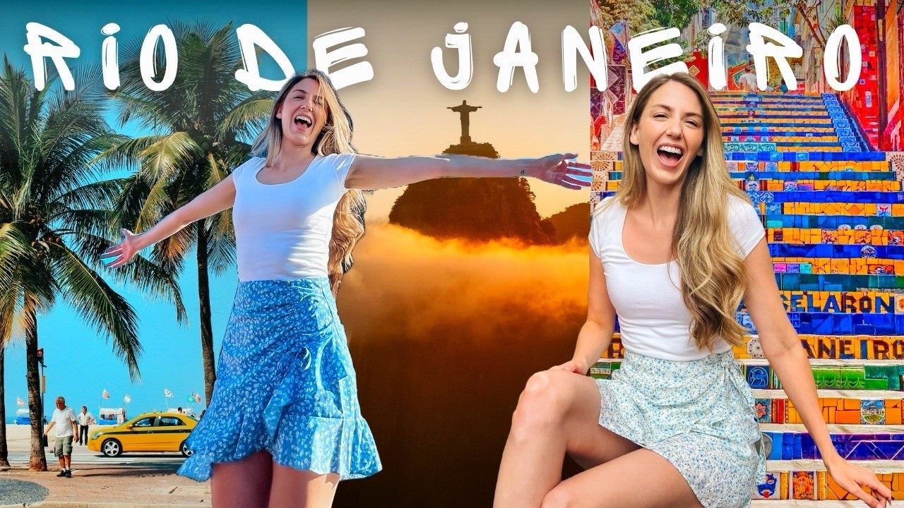 24 Hours in Rio de Janiero, BRAZIL 🇧🇷 Famous spots!!