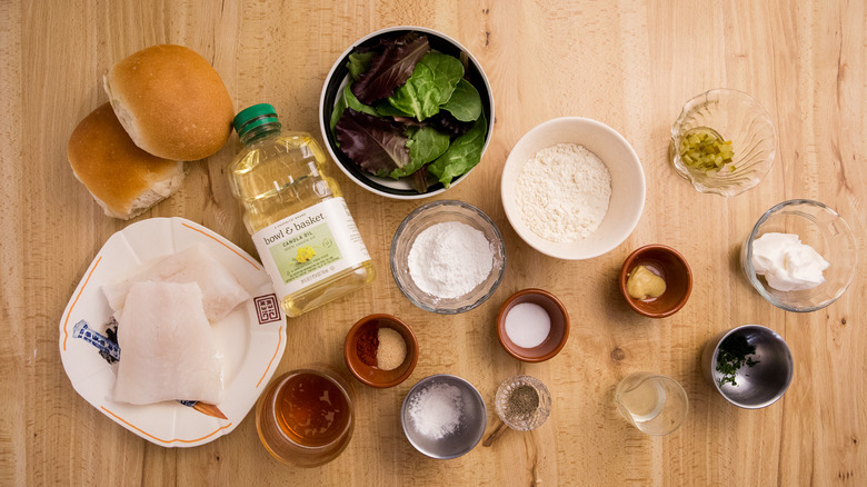 Pub-inspired beer-battered fish sandwich recipe