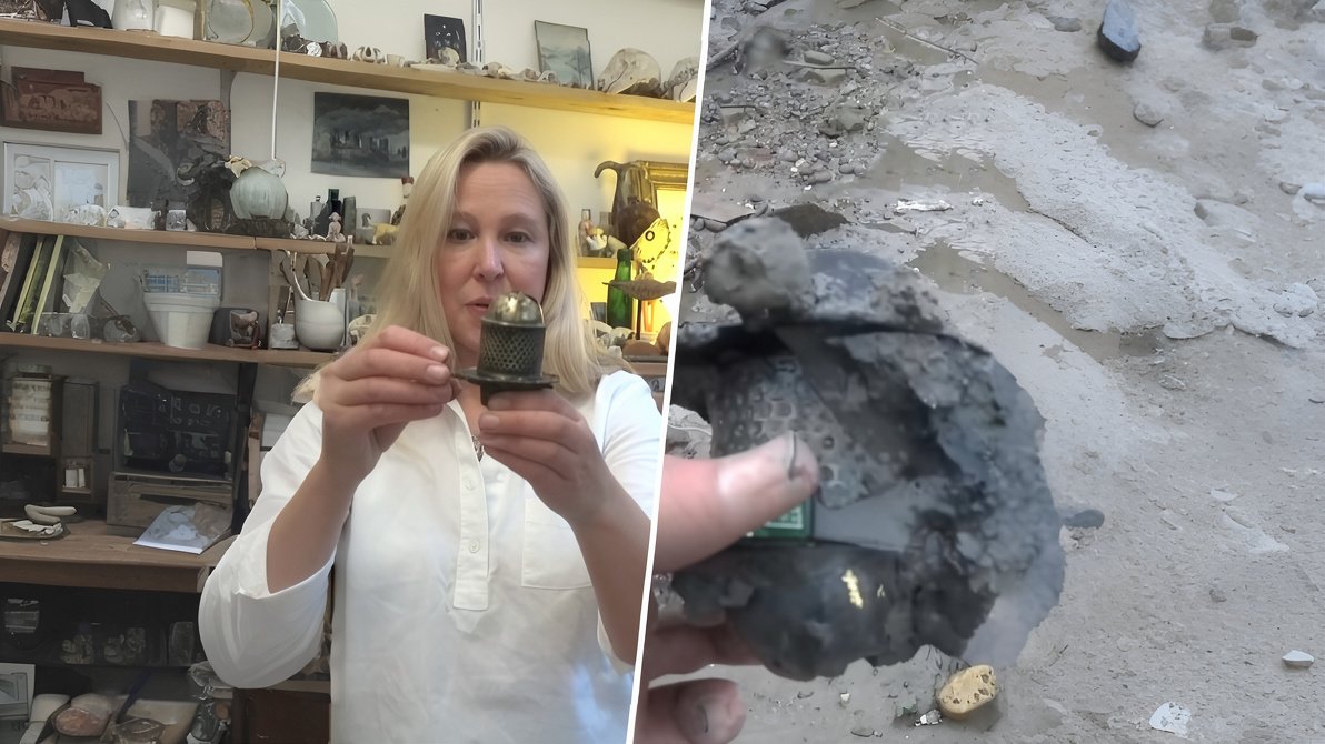 Tiny finds recovered from Thames mud