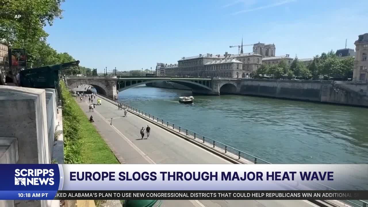 Exceptionally early heat wave shatters records and brings deaths in Europe