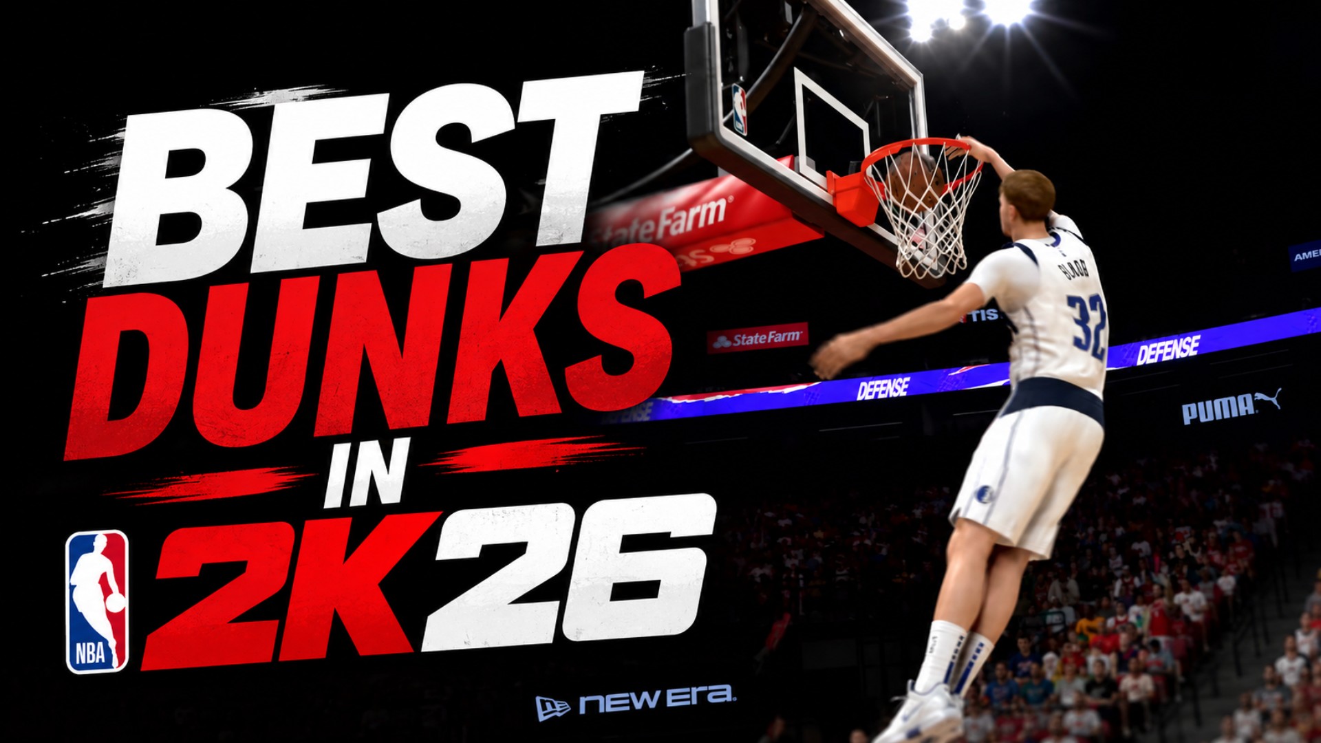 Best slam dunks in NBA 2K26 video game