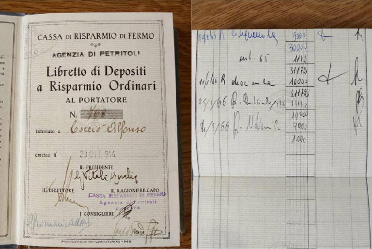 Pensionata di Fermo ritrova in una vecchia scatola di biscotti tre ...
