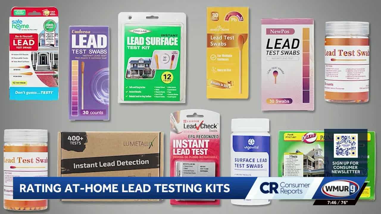 Consumer Reports finds DIY lead-testing kits may miss lower levels of lead