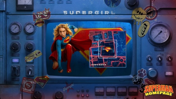 Supergirl intergalactic station pop-up, LA