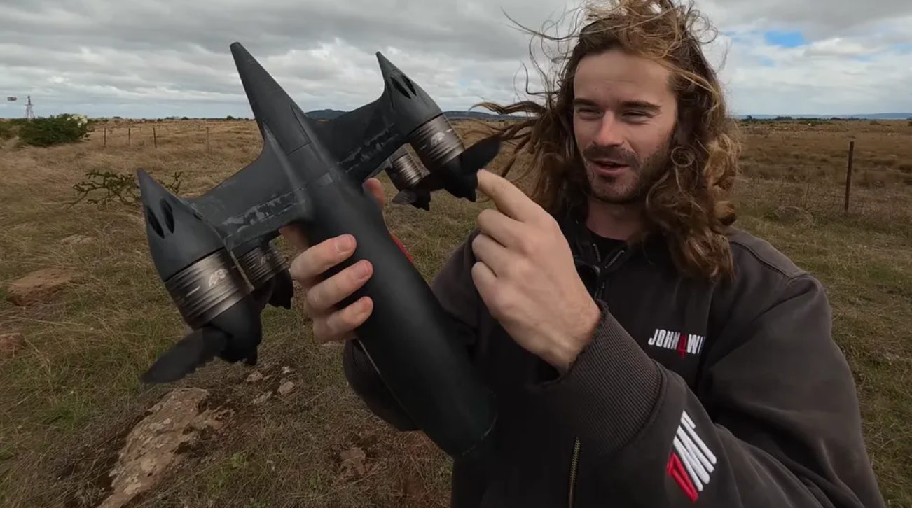 Garage team breaks drone speed record with 453 mph in test run