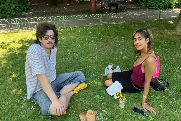 Pictures as Reading hits hottest May day on record