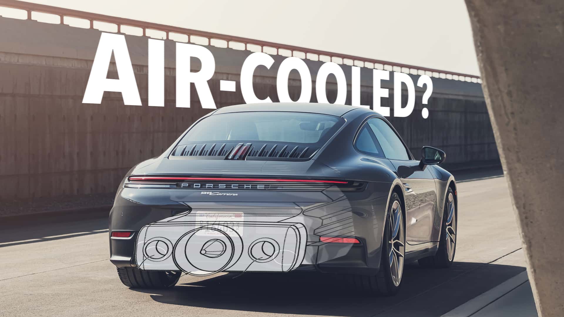 ¿Y si el Porsche 911 volviera a la refrigeración por aire?
