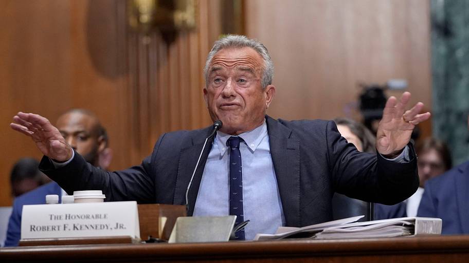 RFK Jr picks a fight with Jimmy Kimmel over the state of late-night TV