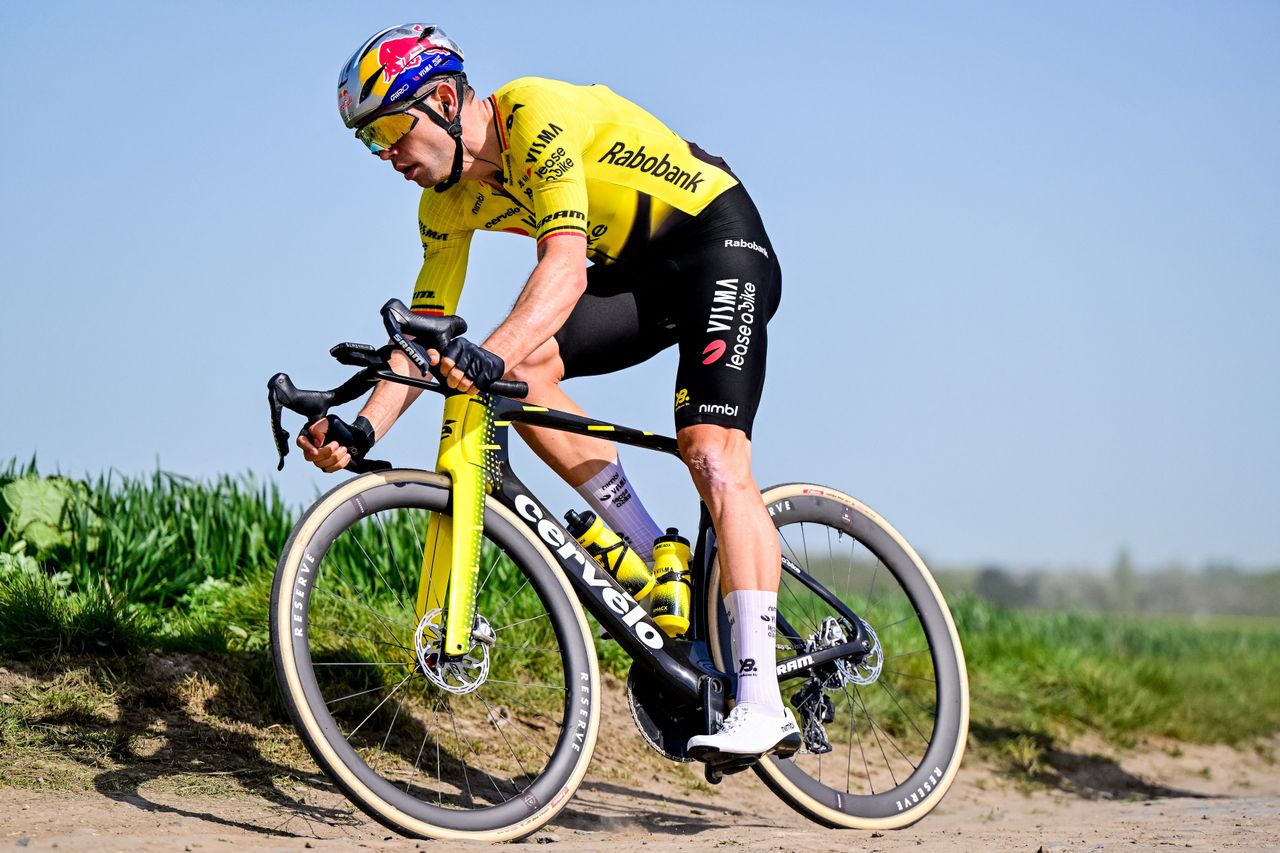 Wout van Aert puts in huge Strava gravel ride with Visma-Lease a Bike ...