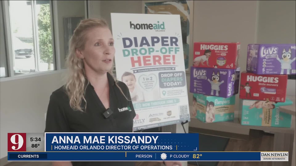 HomeAid Orlando's diaper drive | Drop off at McCoy Federal Credit Union ...