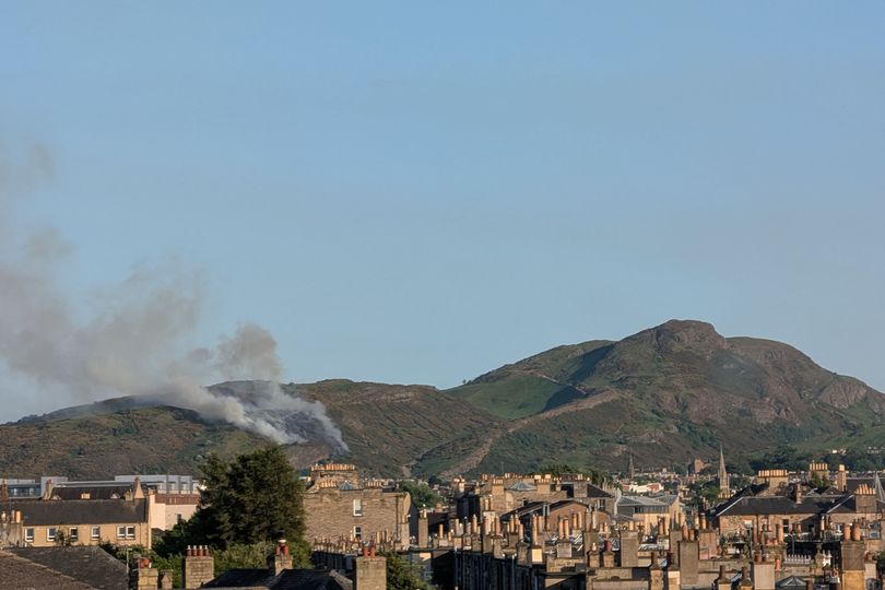 Edinburgh fire crews still tackling blaze near Arthur's Seat 24 hours on
