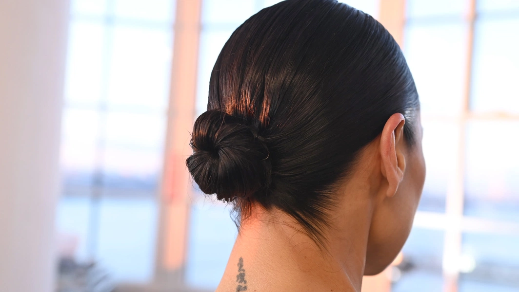 Stylist says slicked-back hair is age-defying for women over 50
