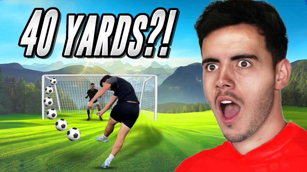 Scoring 1 amazing goal from every distance