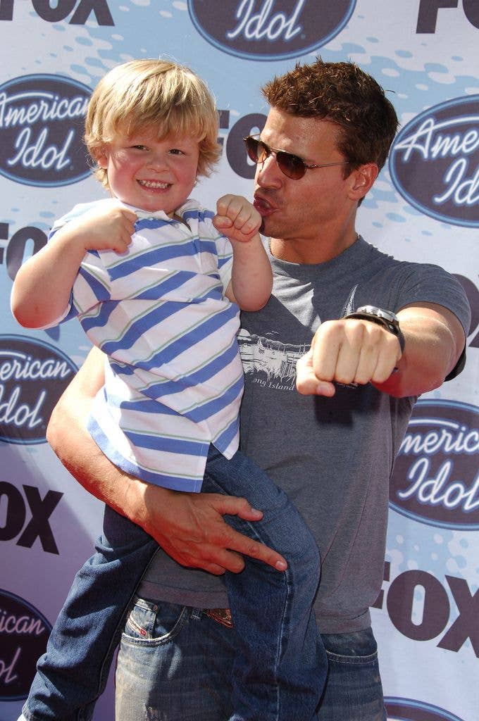 David Boreanaz's 'handsome' son, 24, looks like his double as duo dress ...