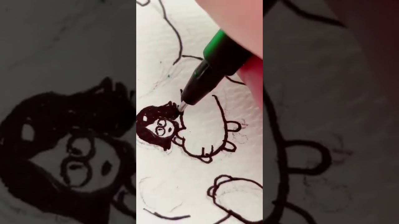 Cómo dibujar a Mei en su forma de panda rojo | Fan art acuarela de ...