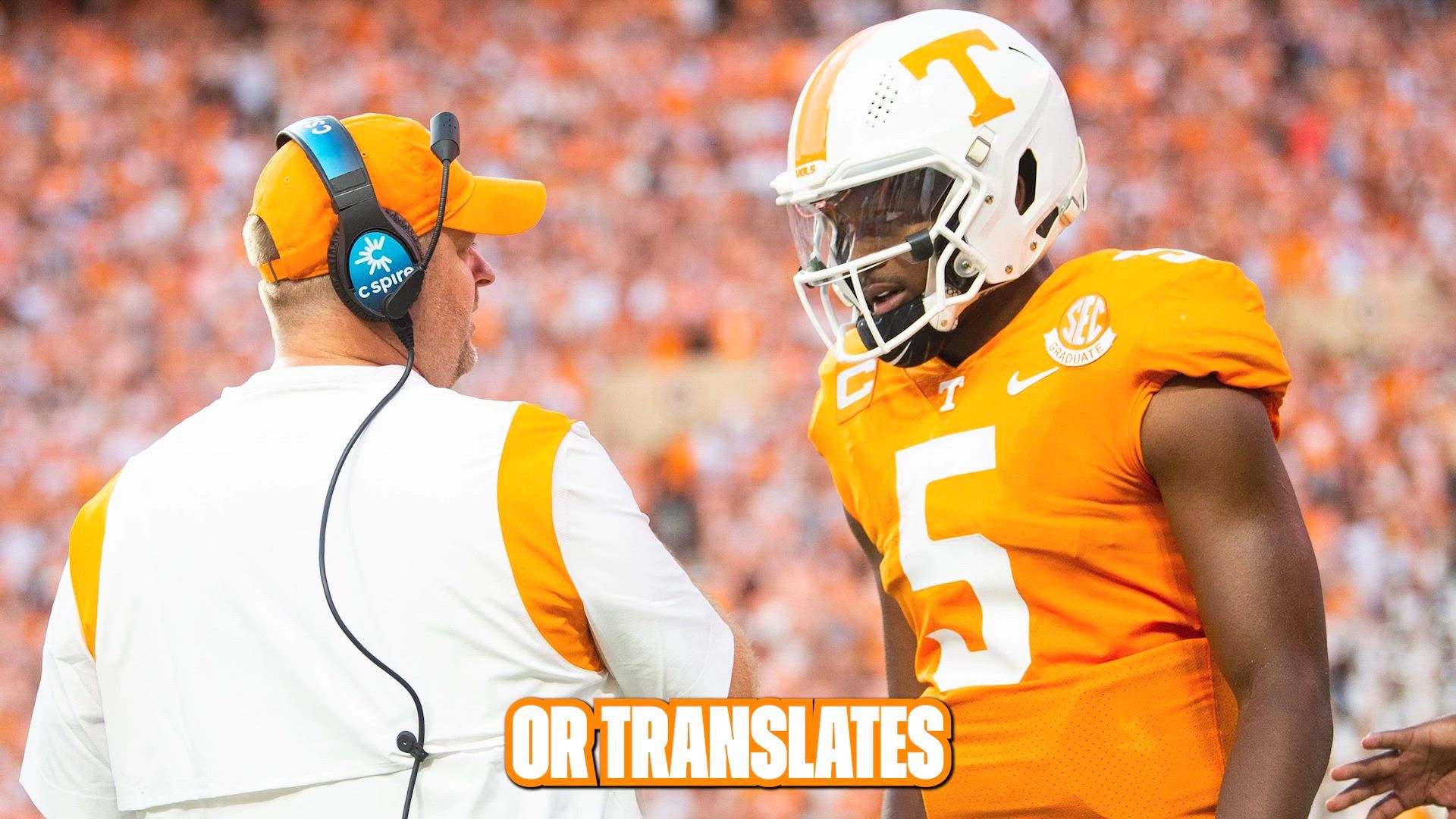 Alex Golesh commented on Tennessee's offense