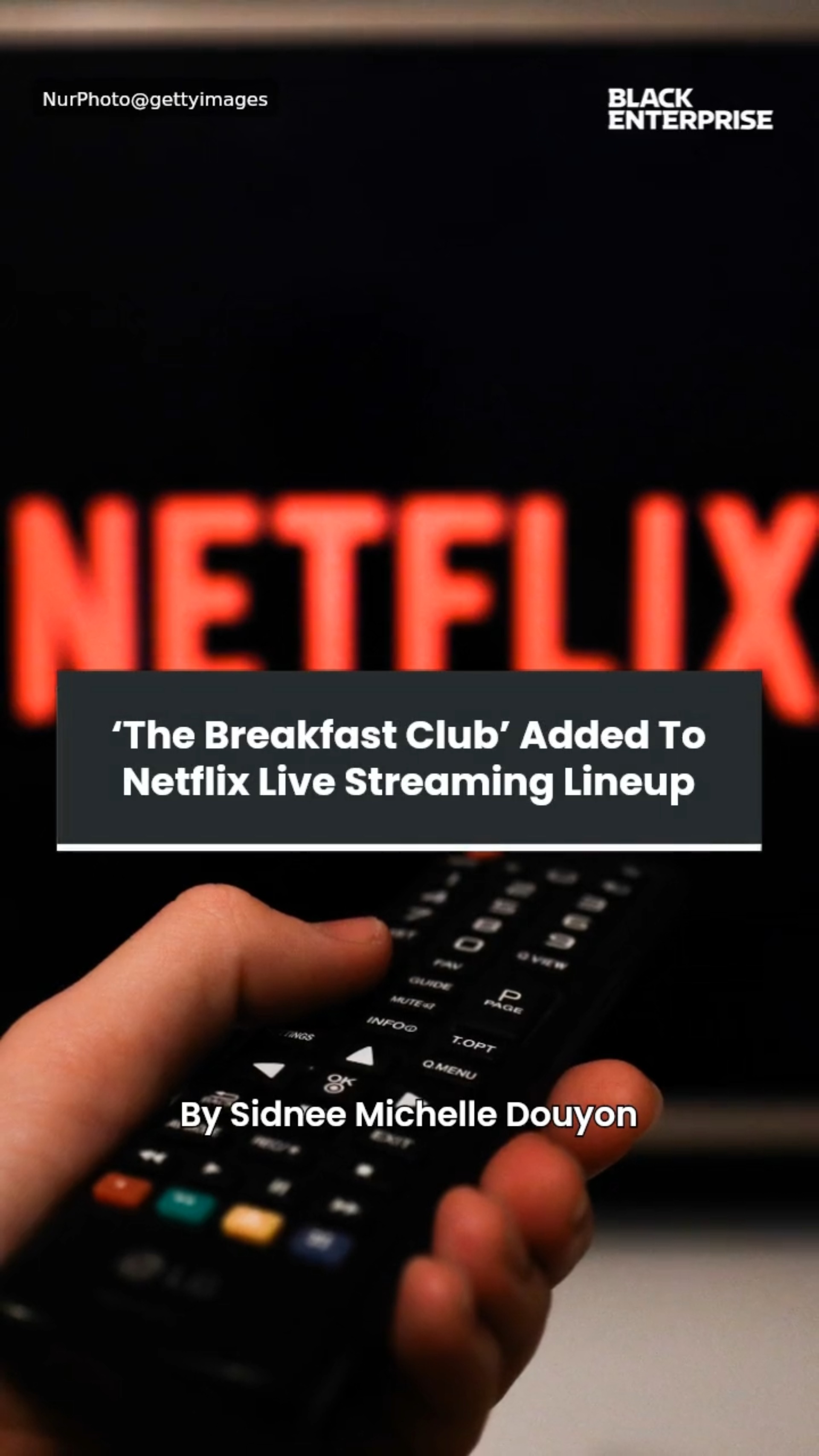 The Breakfast Club added to Netflix live streaming lineup