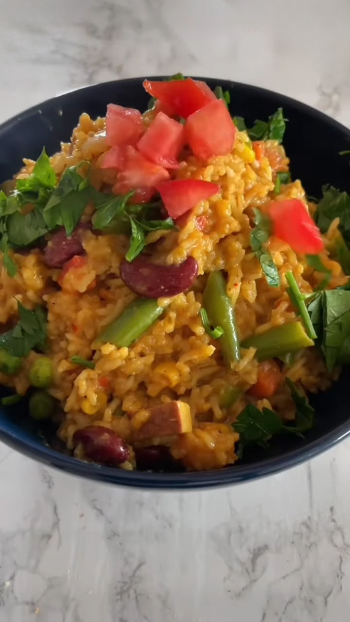 One-pot vegetable rice recipe for easy weeknight dinner