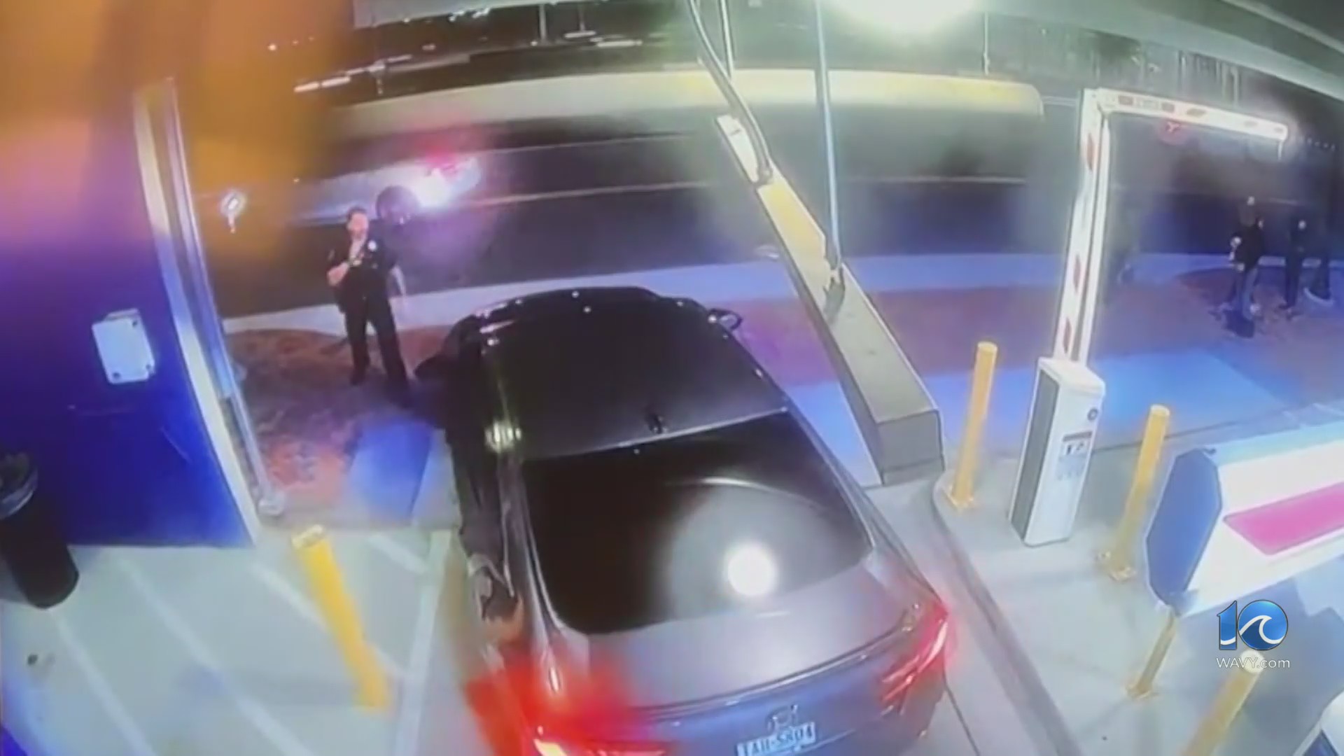 NNPD chief addresses video of officer pointing gun at SUV