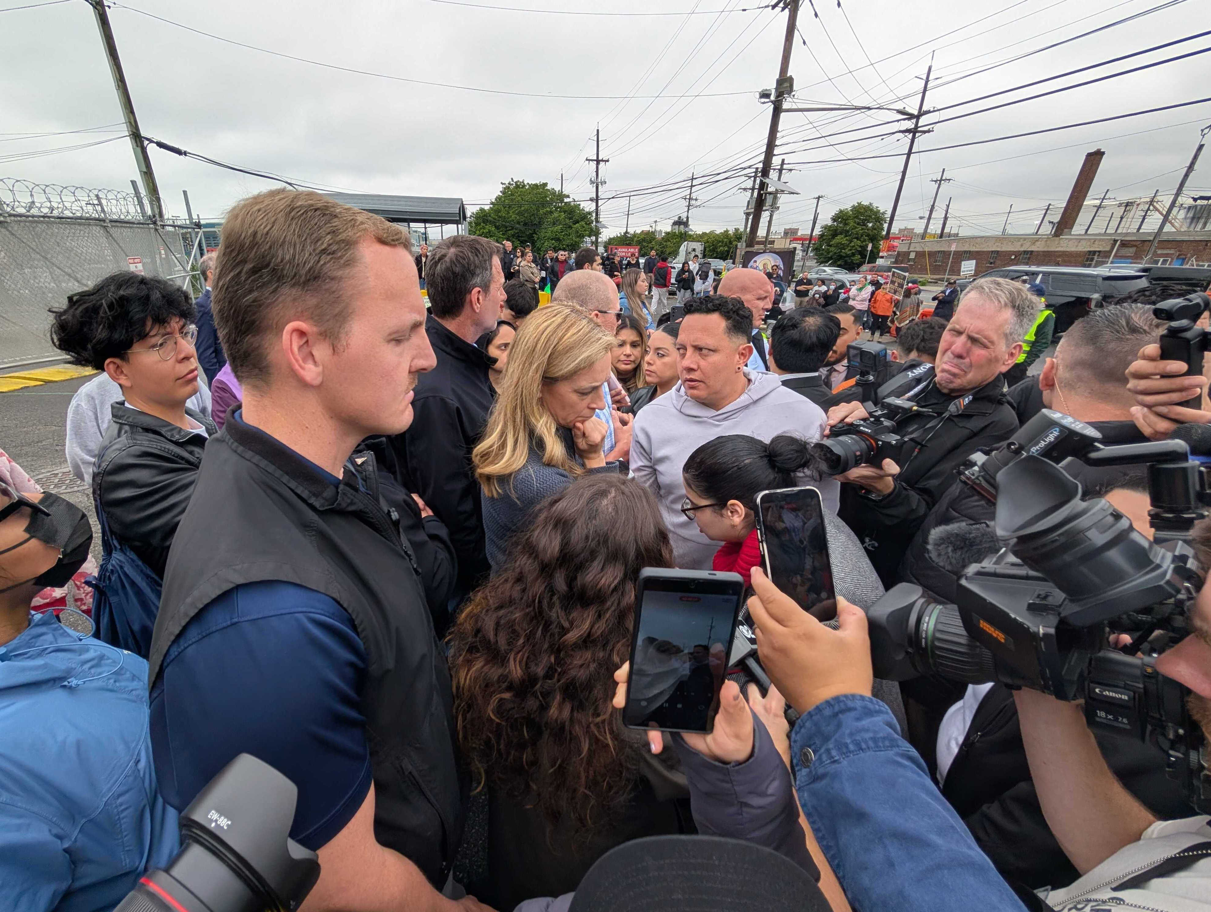 Sherrill denied access to controversial ICE detention center as calls ...