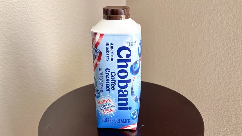 I tried Chobani's new blueberry-flavored coffee creamer. Here's what I ...