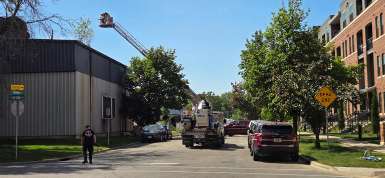 Madison firefighters respond to fire at eastside manufacturing facility