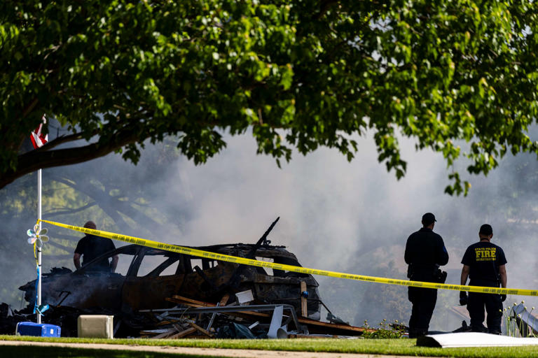 Man missing after house explosion injures woman