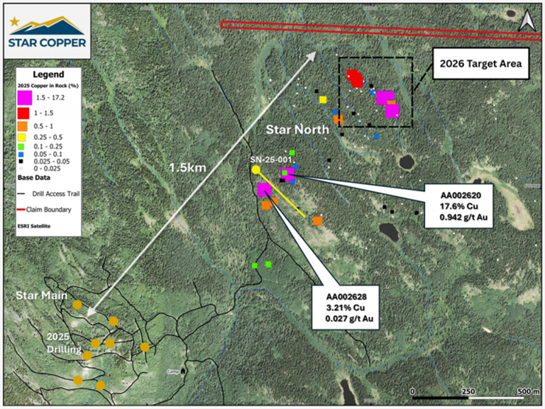 Star Copper advances exploration at flagship Star Project in British ...
