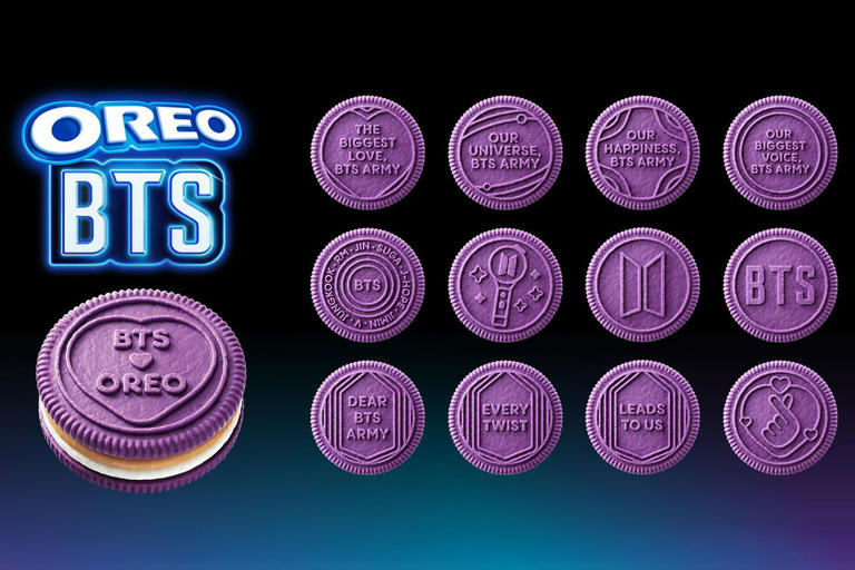 Oreo’s new BTS cookies are purple, collectible, and expected to sell ...