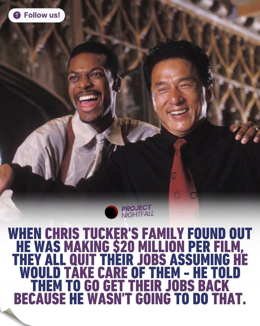 Family quit jobs for Chris Tucker's $20M payday! His blunt truth: "I'm ...