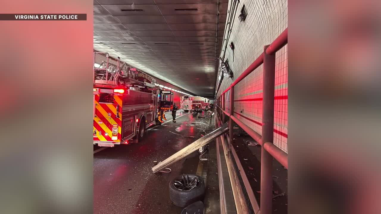 HRBT tunnel fire causes cosmetic damage but no threat to critical ...