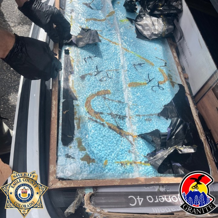500K fentanyl pills hidden in furniture seized in Eagle County