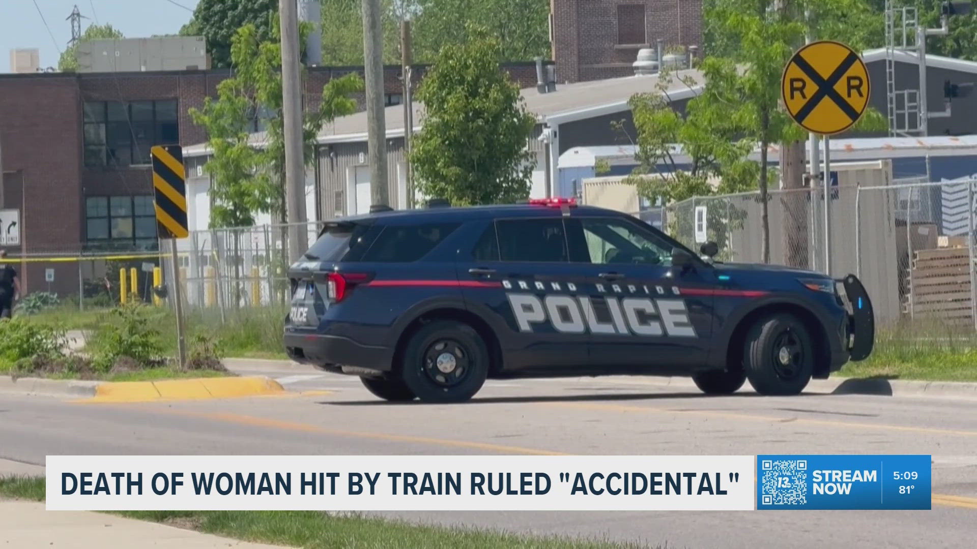 Death of woman hit by train ruled an 'accident'